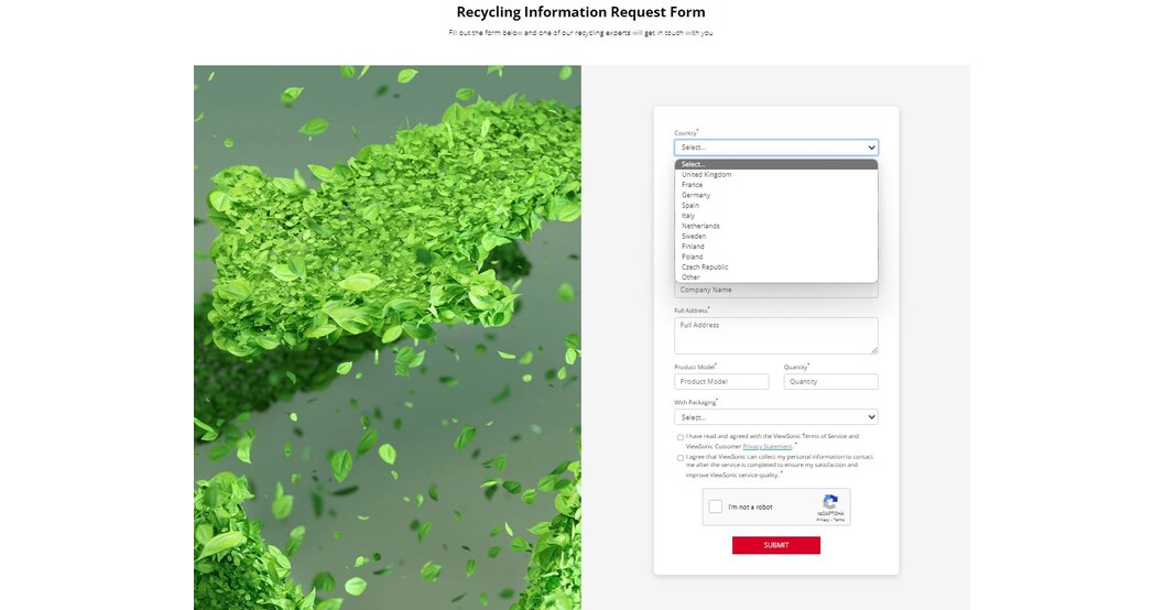 ViewSonic Expands Take-Back Program Across Europe in Celebration of ...
