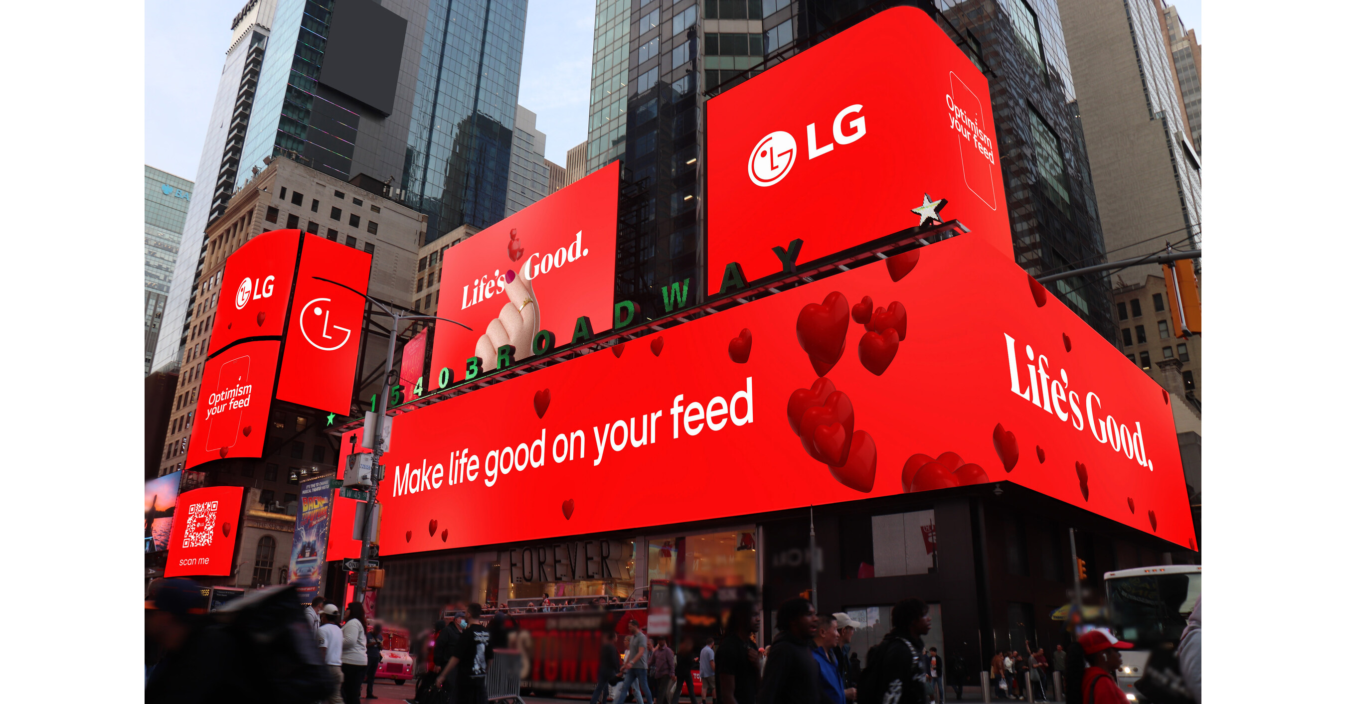 LG LAUNCHES GLOBAL CAMPAIGN 'OPTIMISM YOUR FEED' TO HELP BRING MORE ...