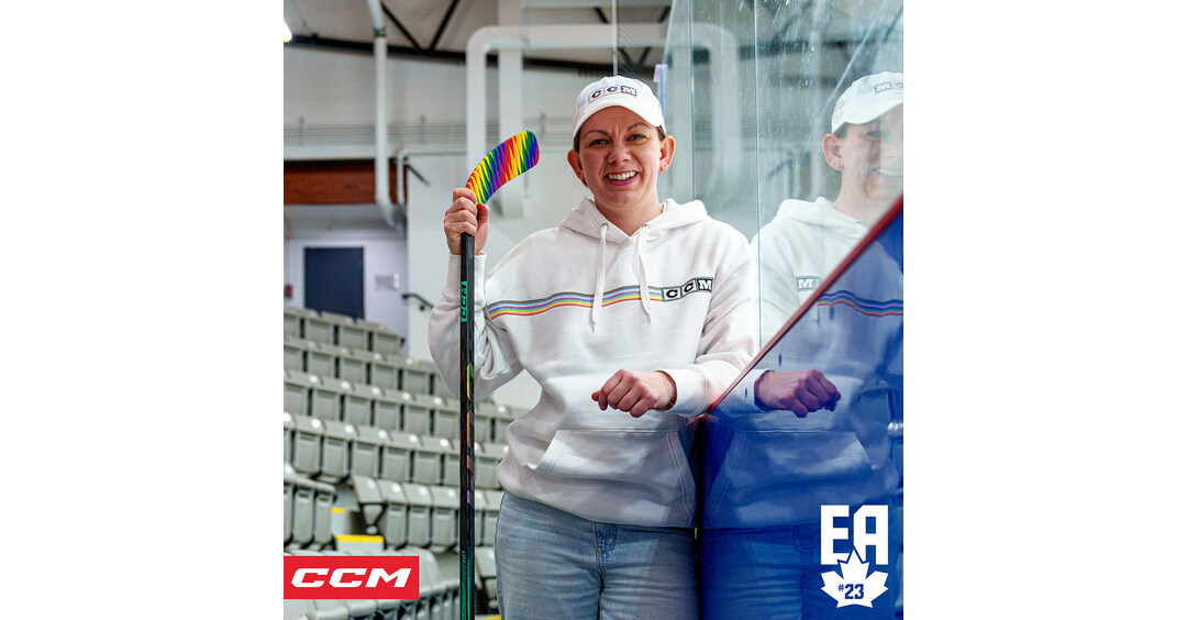 CCM Hockey collaborates with Erin Ambrose to Celebrate LGBTQ+ Pride