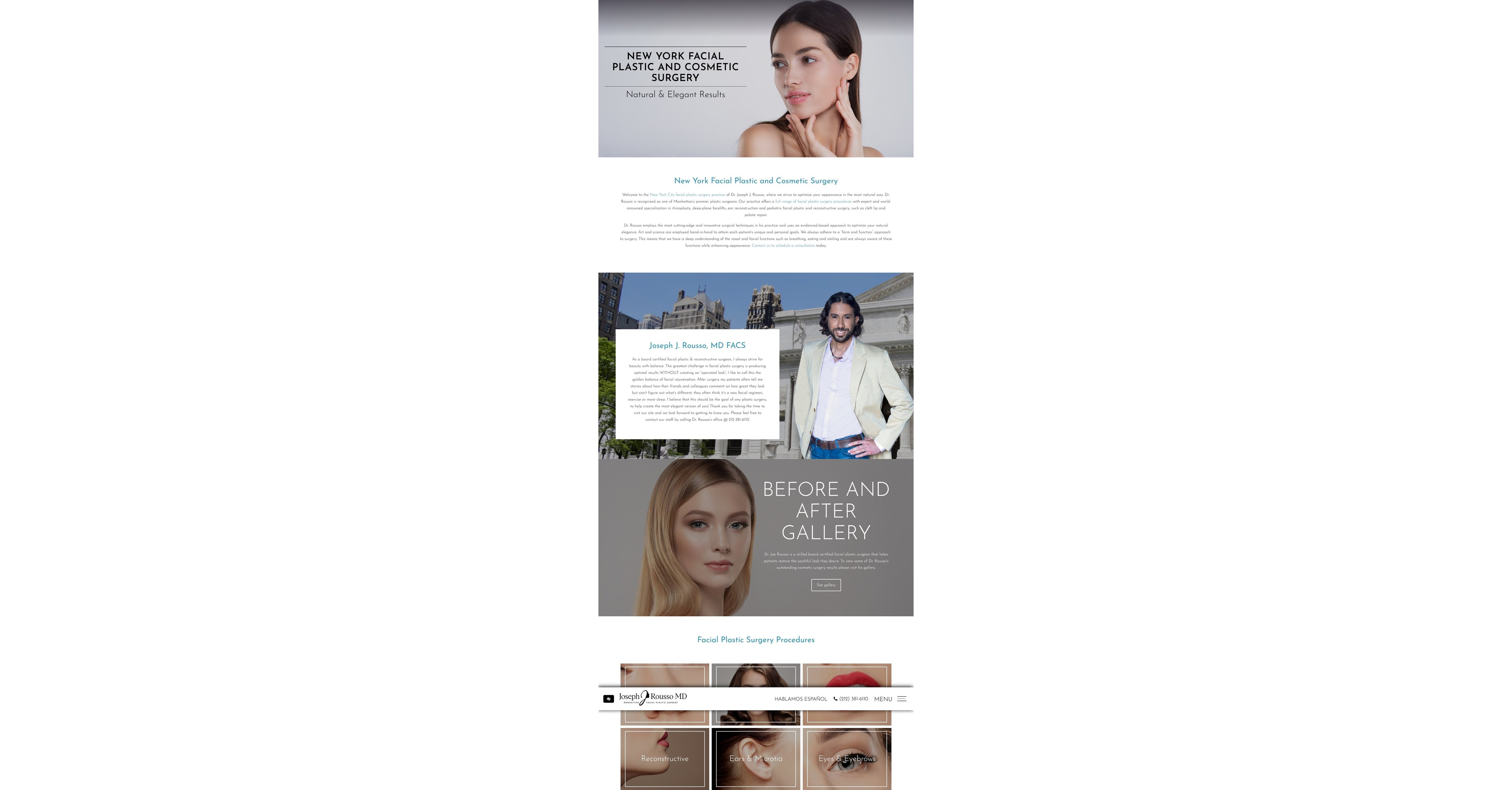 NYC Cosmetic and Facial Plastic Surgeon /Otolaryngologist, Dr. Joseph J ...