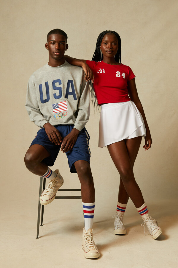 Pacsun Team USA Streetwear Collection Celebrates the Olympic and ...