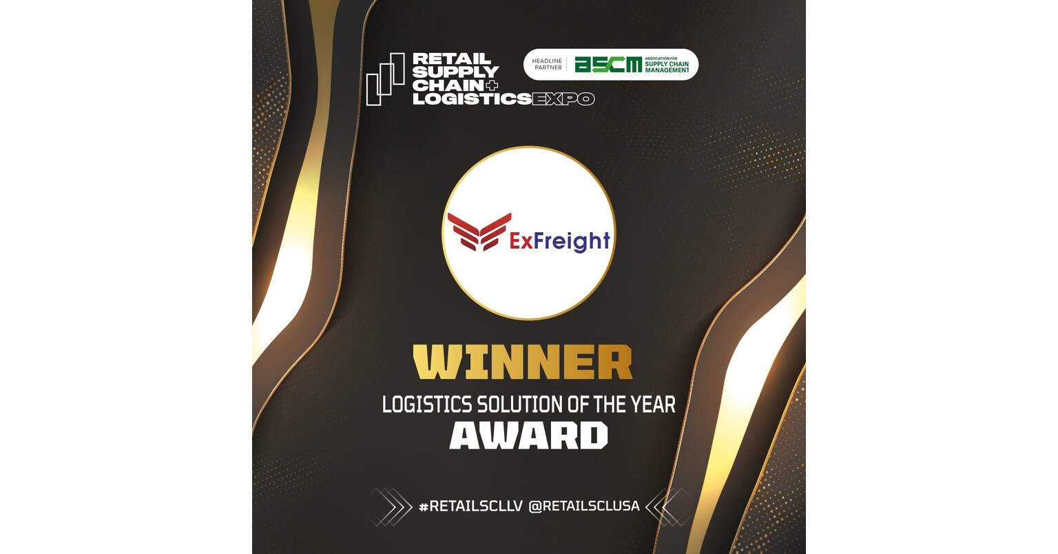 ExFreight Wins the Logistics Solution of the Year Award 2024 at the U.S ...
