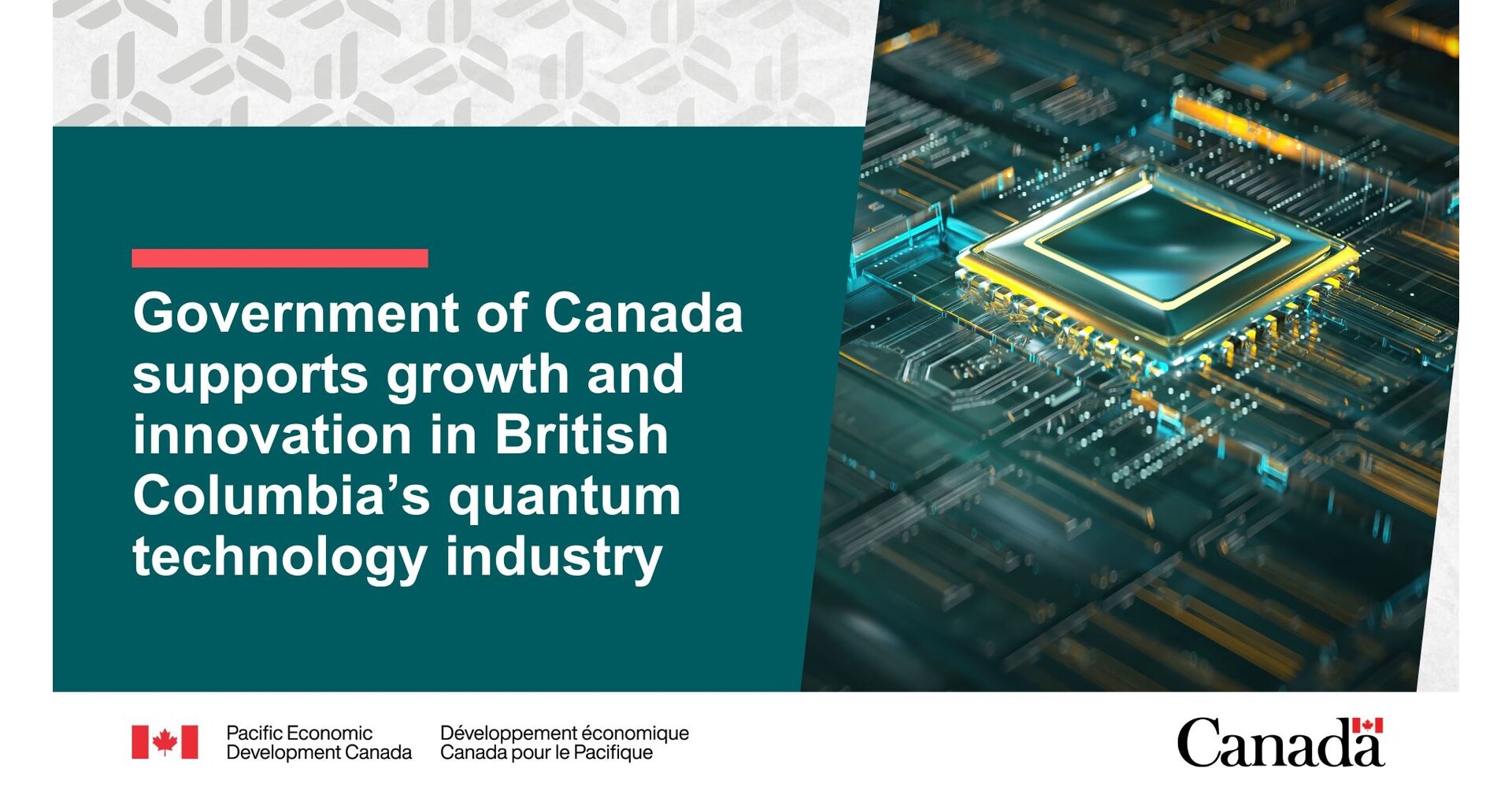 Government of Canada supports growth and innovation in British Columbia ...