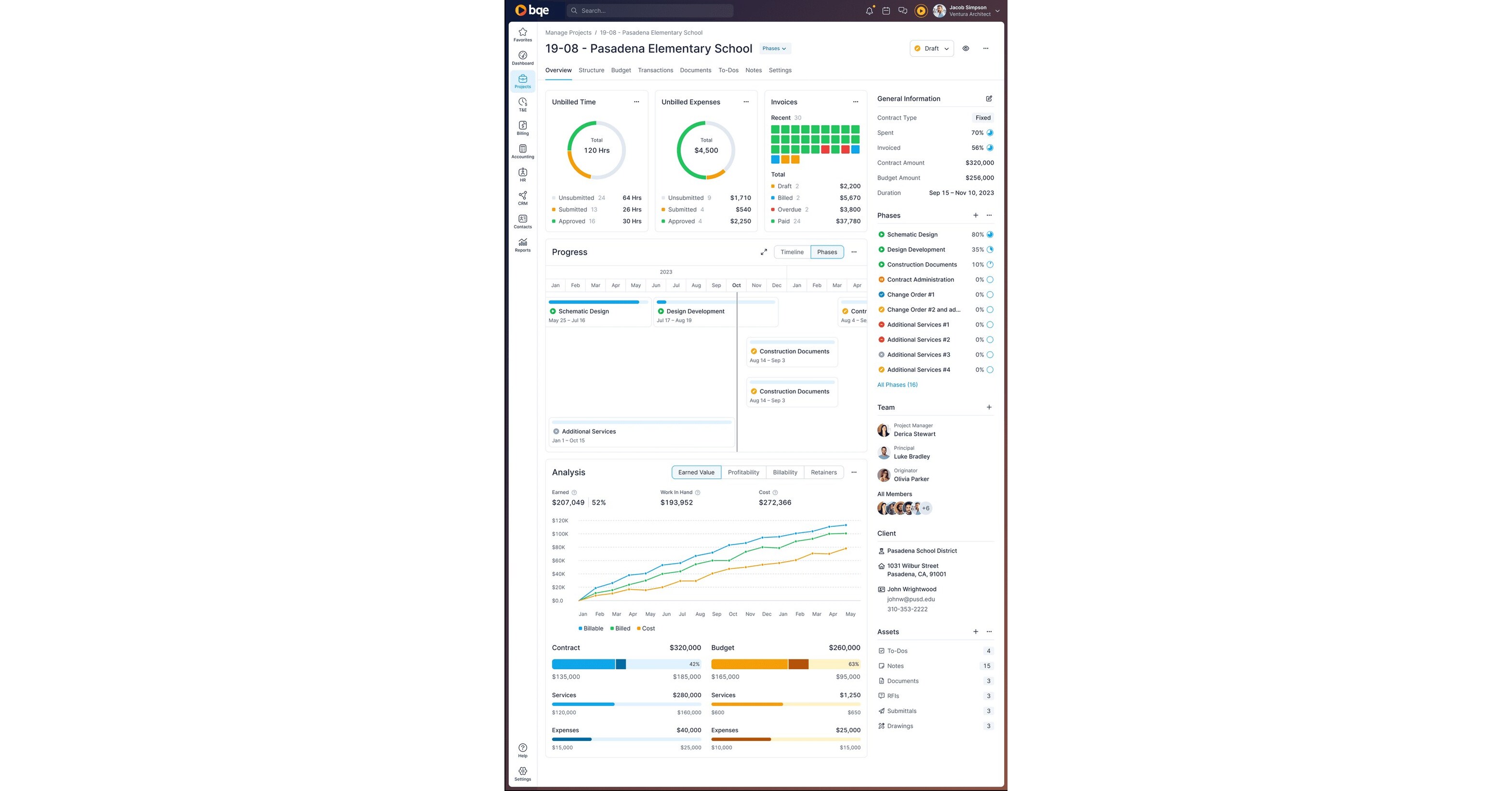 BQE Software, Inc. Releases New Project Center