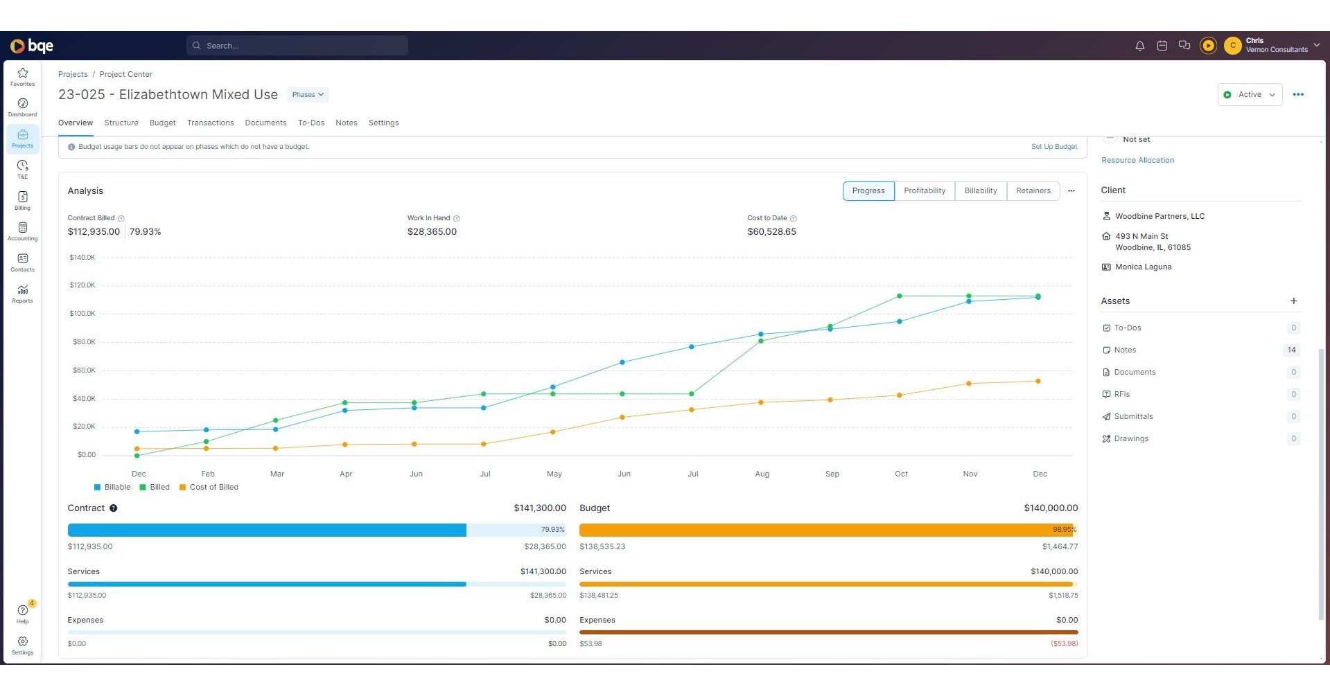 BQE Software, Inc. Releases New Project Center