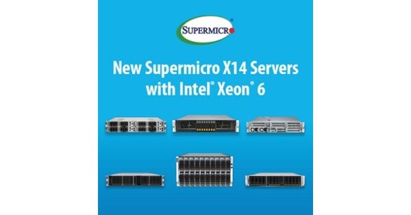 Supermicro Unveils New X14 AI, Rackmount, Multi-Node, and Edge Server ...