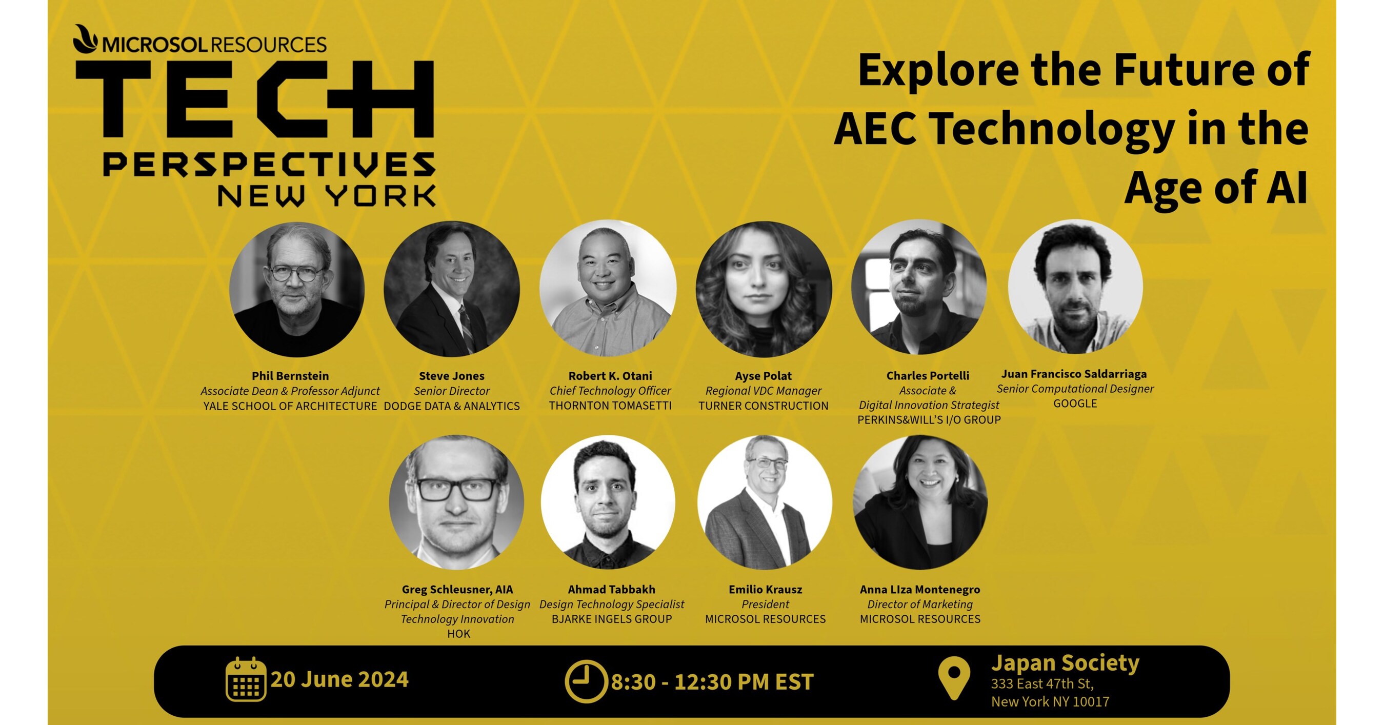 Explore the Future of AEC Technology in the Age of AI at TECH Perspectives