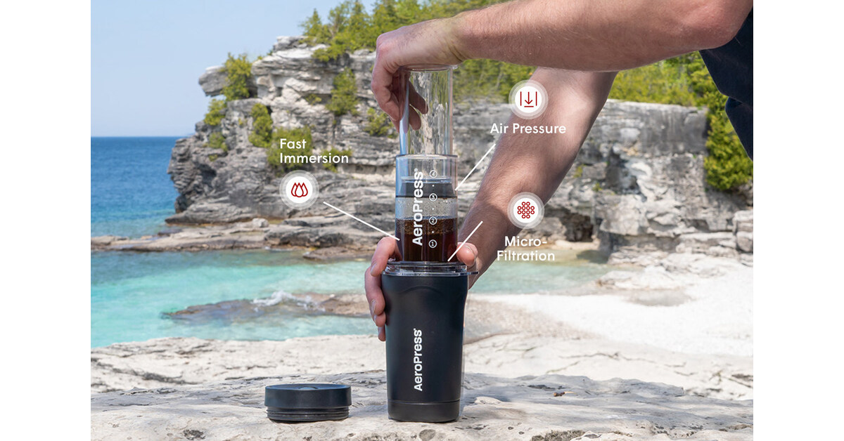 AeroPress, Inc. présente l'AeroPress Go Plus Coffee Travel System