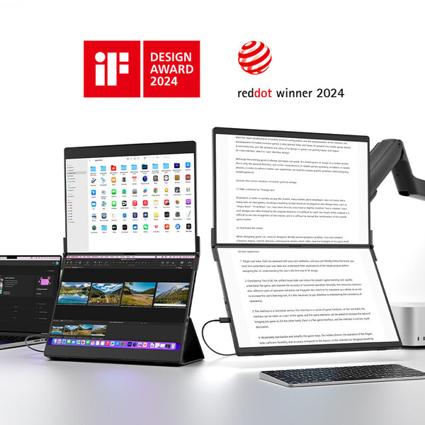 JSAUX'S FLIPGO DUAL STACKED PORTABLE MONITOR IS NOW AVAILABLE AND A NEW ...