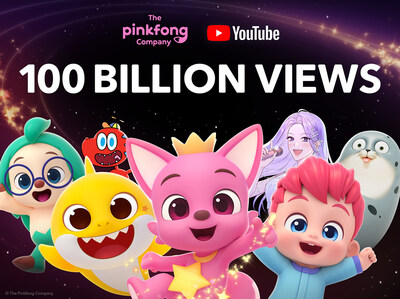 Pinkfong Surpasses 100 Billion Views on YouTube, Captivating Audiences ...