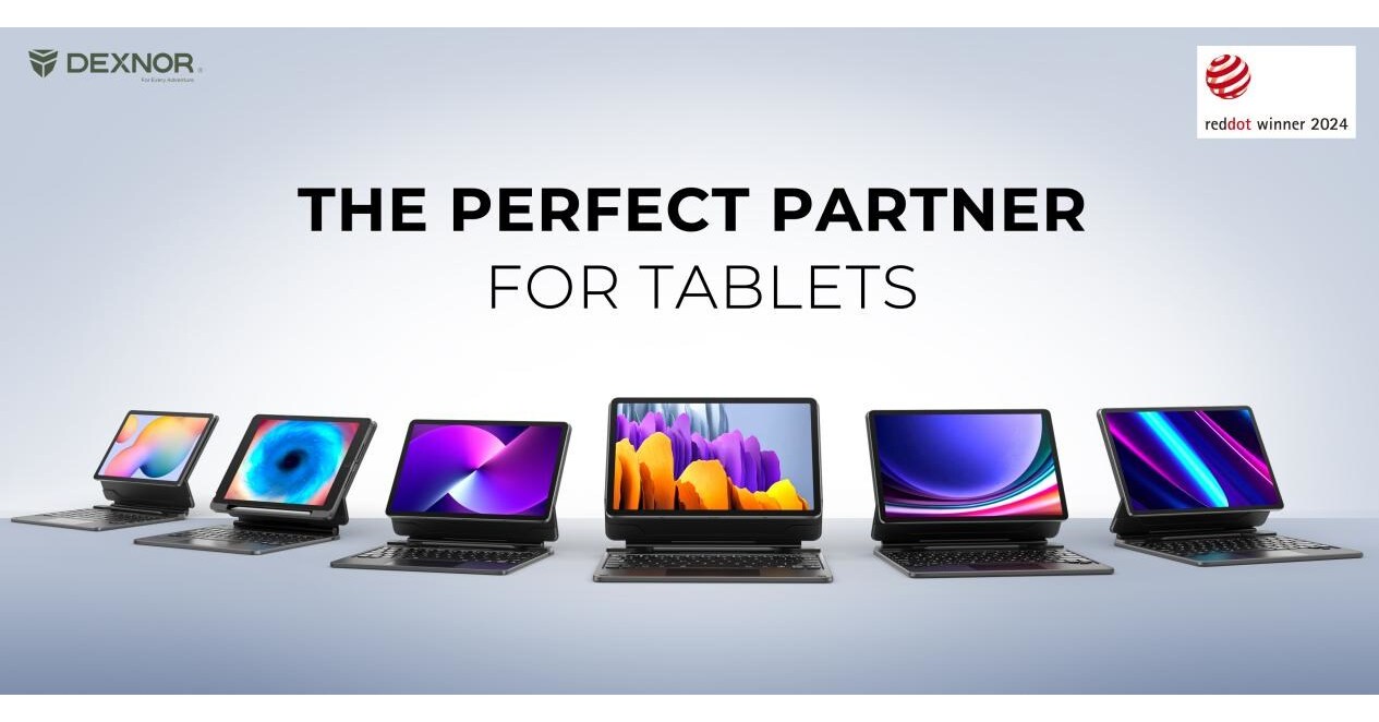 Dexnor Releases Magic-style Magnetic Keyboard Case for Tablets