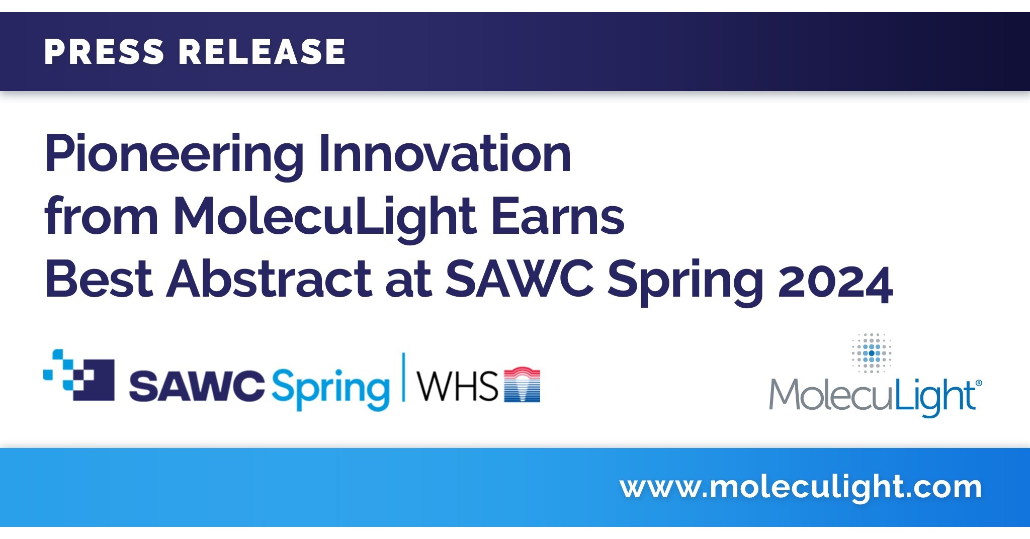 Pioneering Innovation from MolecuLight Earns Best Abstract at SAWC ...