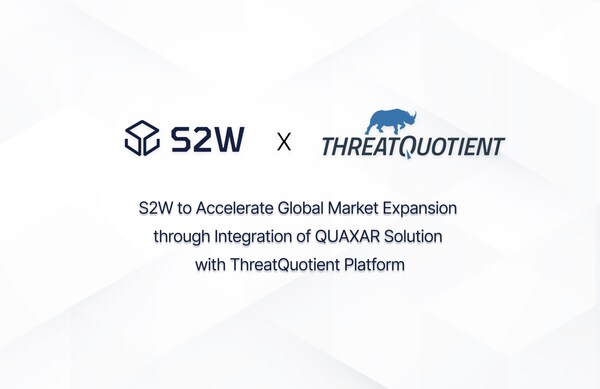S2W to Accelerate Global Market Expansion through Integration of QUAXAR Solution with ...