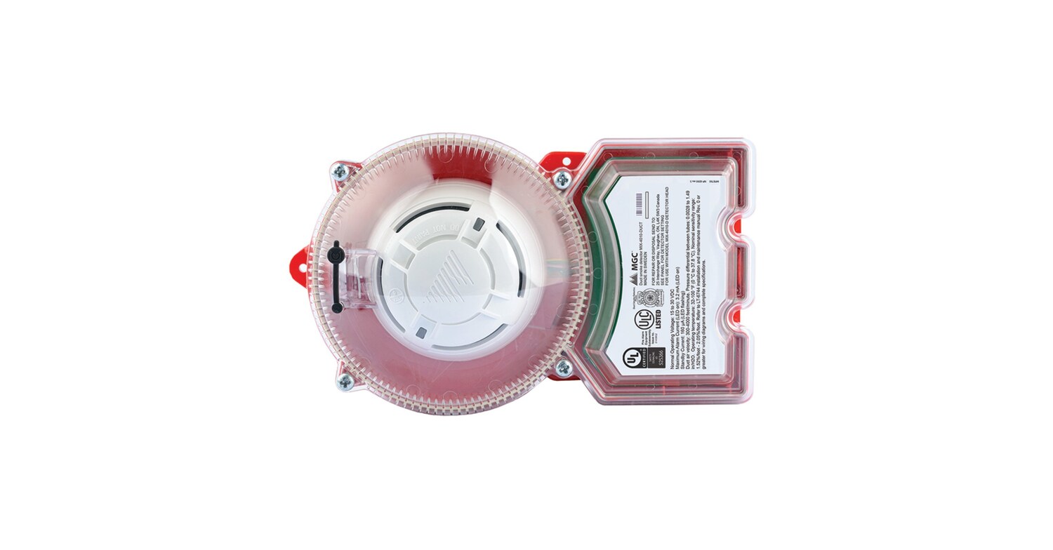 Mircom Group's MIX-4010-DUCT Addressable Photoelectric Duct Smoke ...