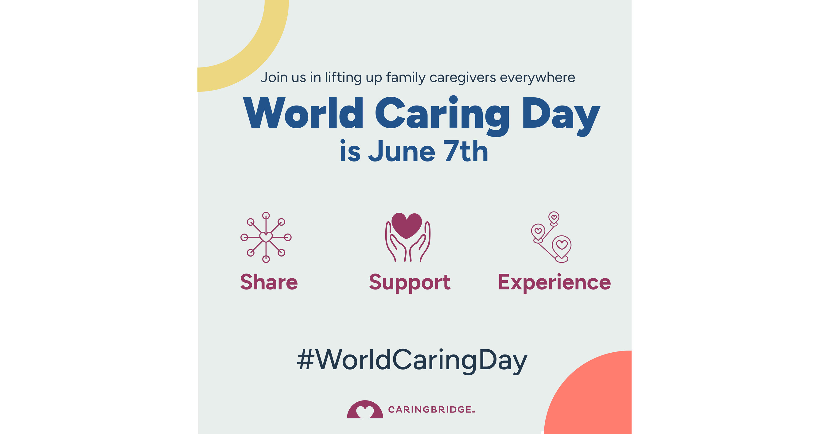 World Caring Day is June 7th - A Day to Support and Lift-up Family ...