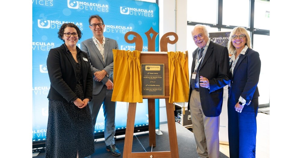 Nobel Laureate Professor Sir Martin Evans opens Molecular Devices ...