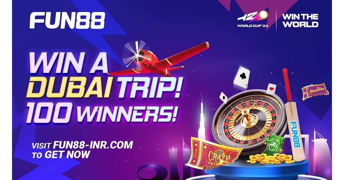 Fun88 Announces T20 World Cup Lucky Draw: Win a Dubai Trip & More