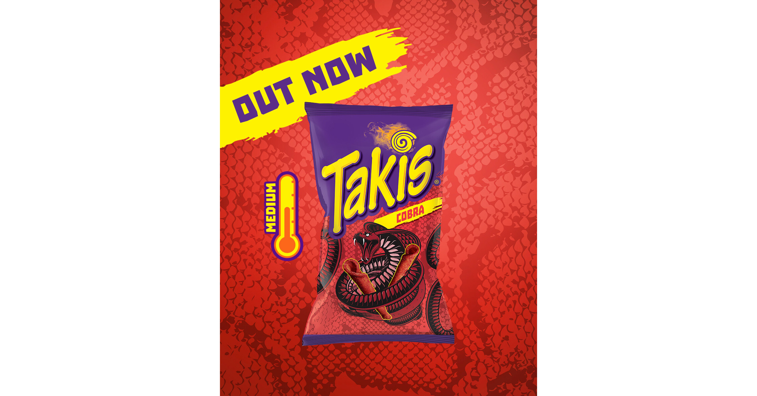 TAKIS® INTRODUCES A NEW "BITE" OF INTENSITY WITH TAKIS® COBRA
