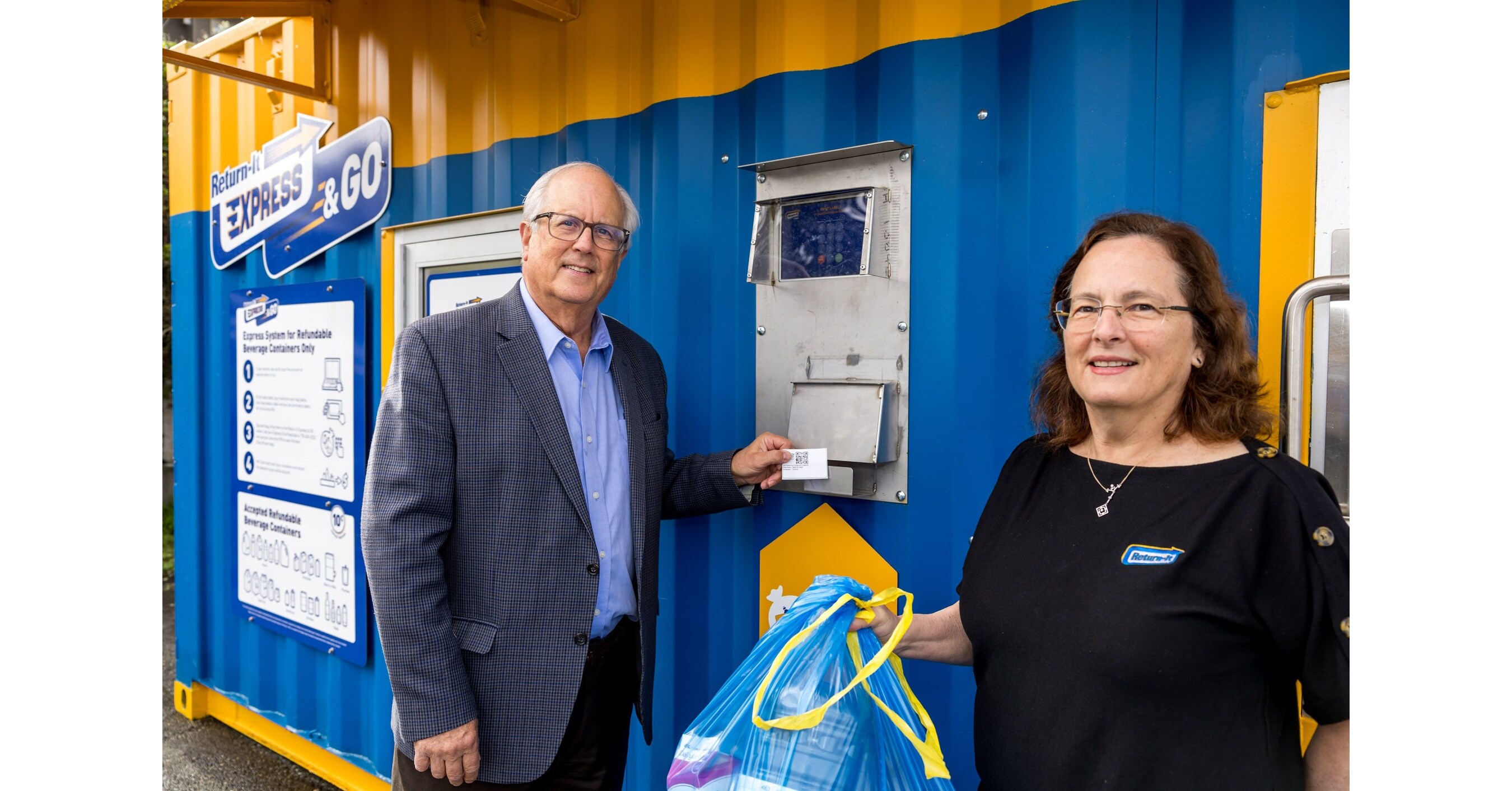 Return-It brings Express & GO recycling station to Richmond's Steveston ...