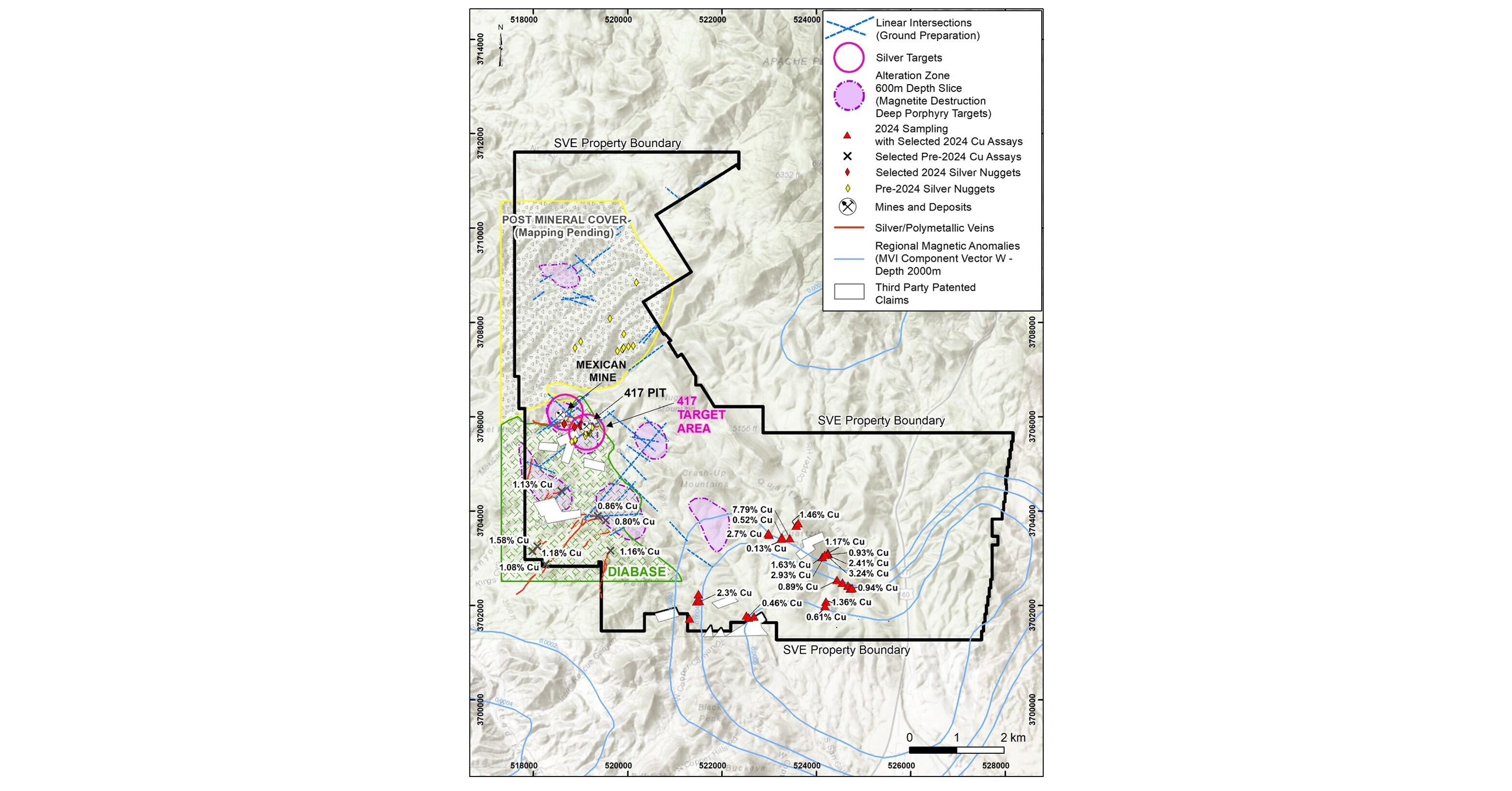 SILVER ONE DISCOVERS ADDITIONAL COPPER AND SILVER SHOWINGS ON ITS ...