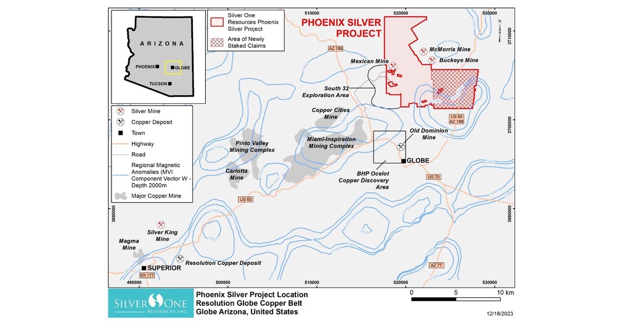 SILVER ONE DISCOVERS ADDITIONAL COPPER AND SILVER SHOWINGS ON ITS ...