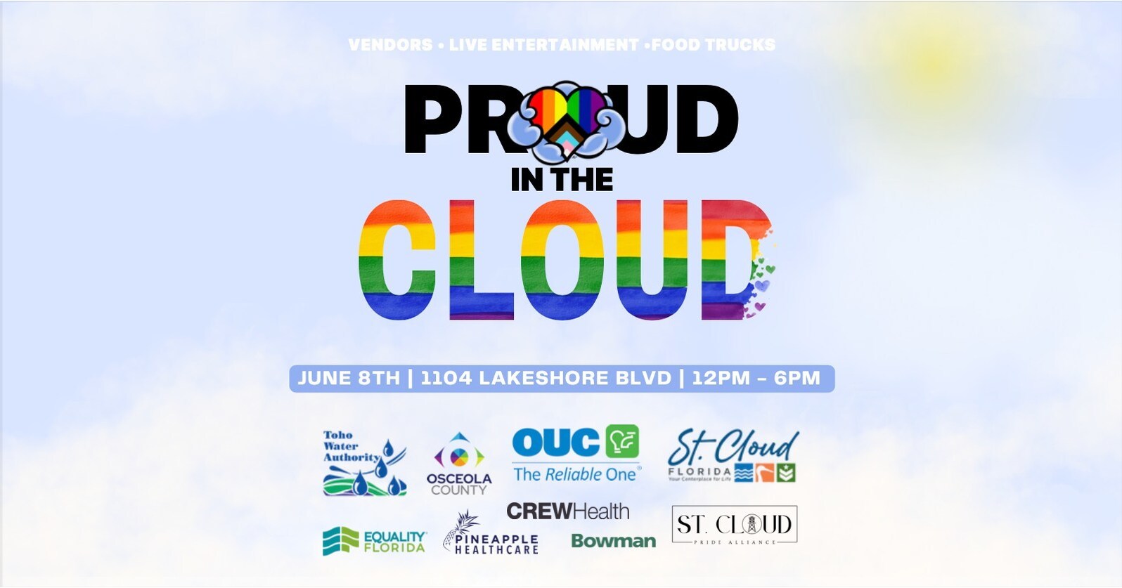 Historic Inaugural LGBTQ+ Festival "Proud In The Cloud" Takes Over St. Cloud Lakefront Park June ...