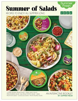 Get Ready to Salad All Summer Long with Summer Fresh's ® Exciting ...