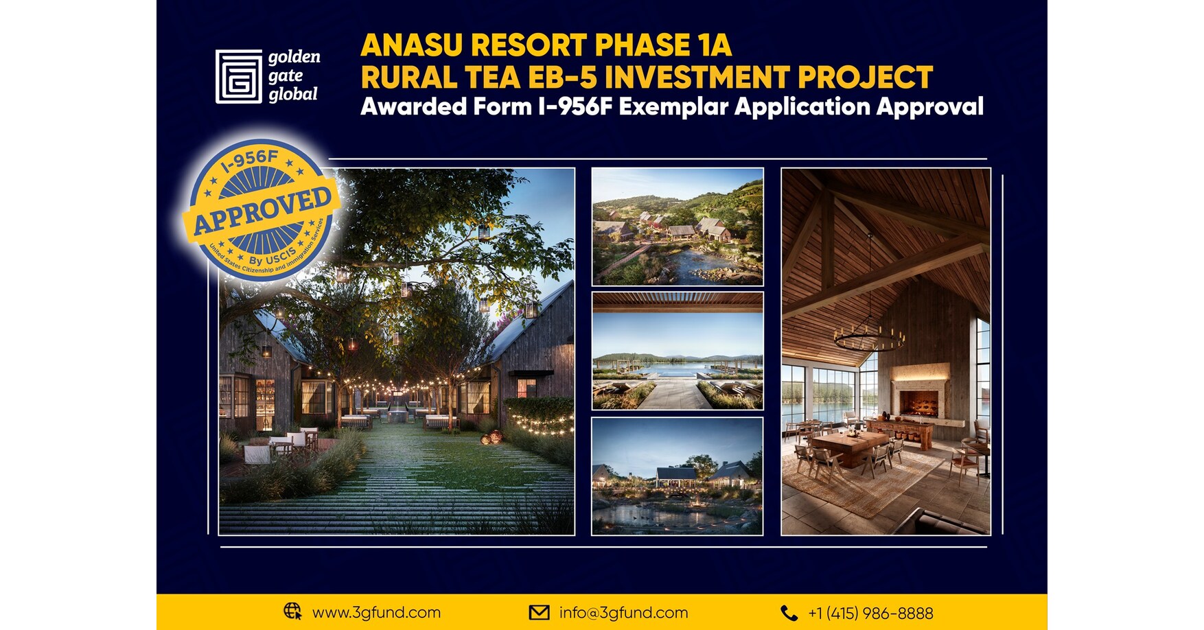 Golden Gate Global's Anasu Resort Rural EB-5 Project Receives USCIS ...