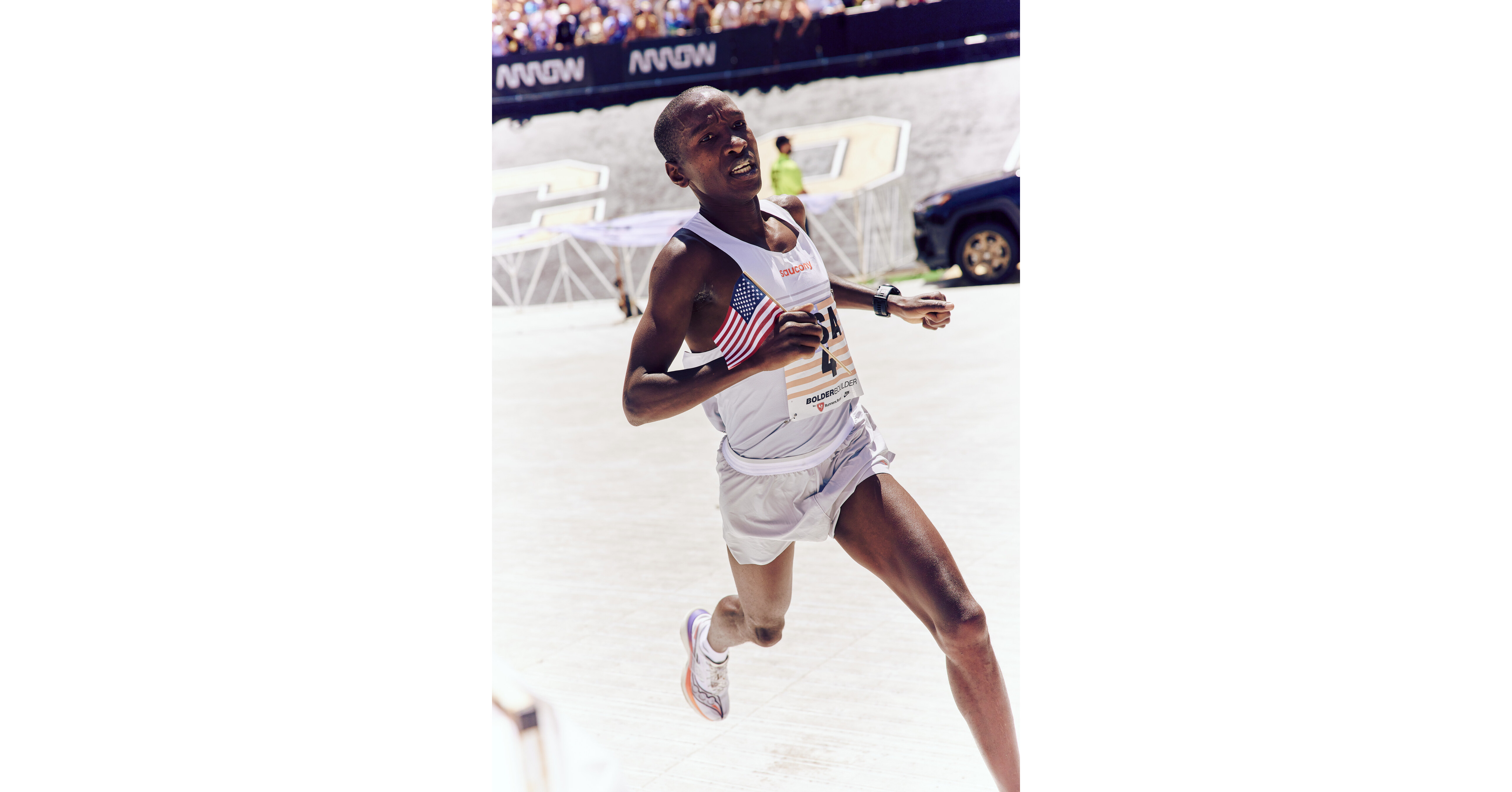 Saucony® Signs 4X NCAA Champion Sam Chelanga