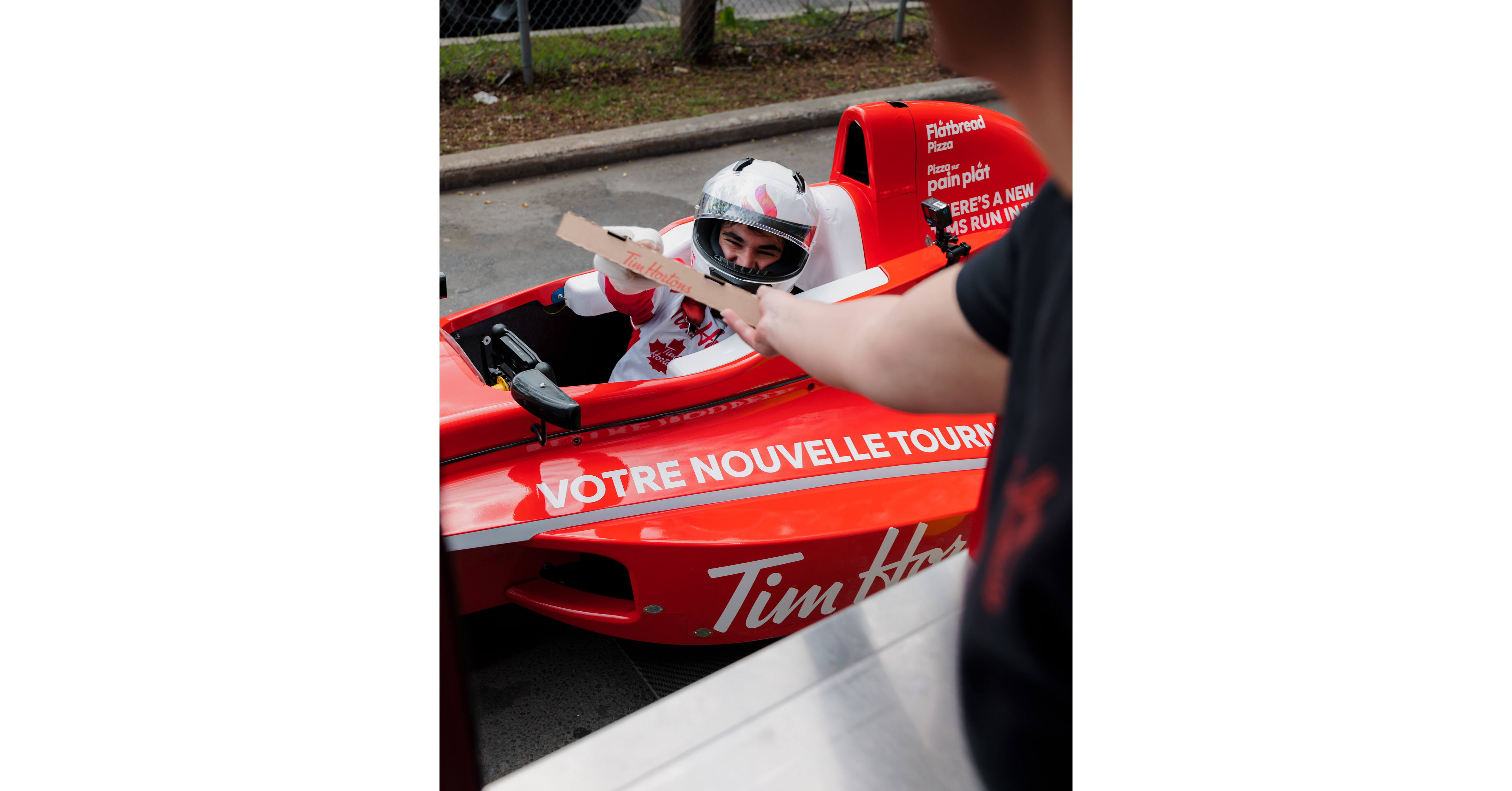 Canadian Formula One driver Lance Stroll goes on a unique Tims Run with ...