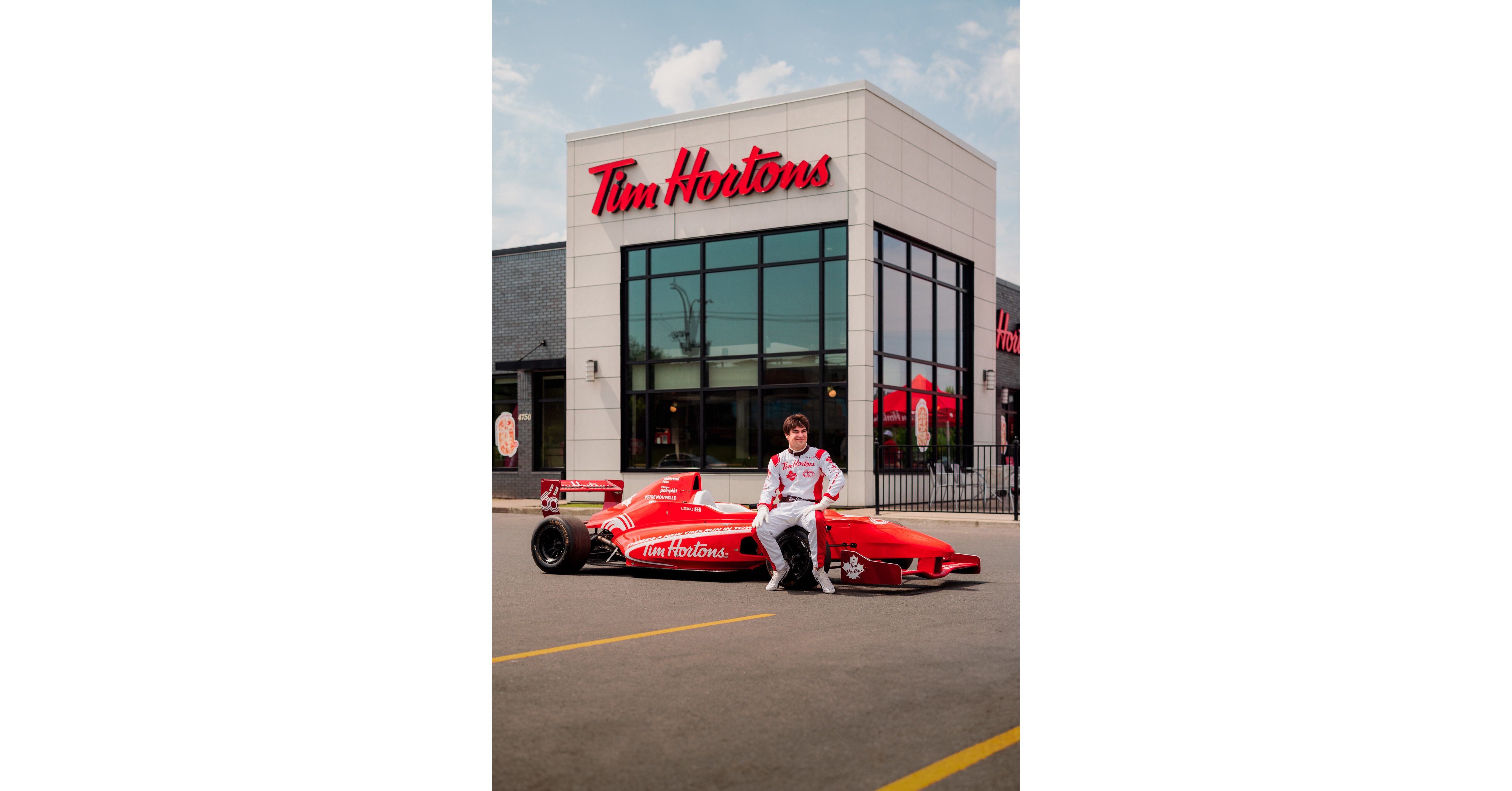 Canadian Formula One driver Lance Stroll goes on a unique Tims Run with ...