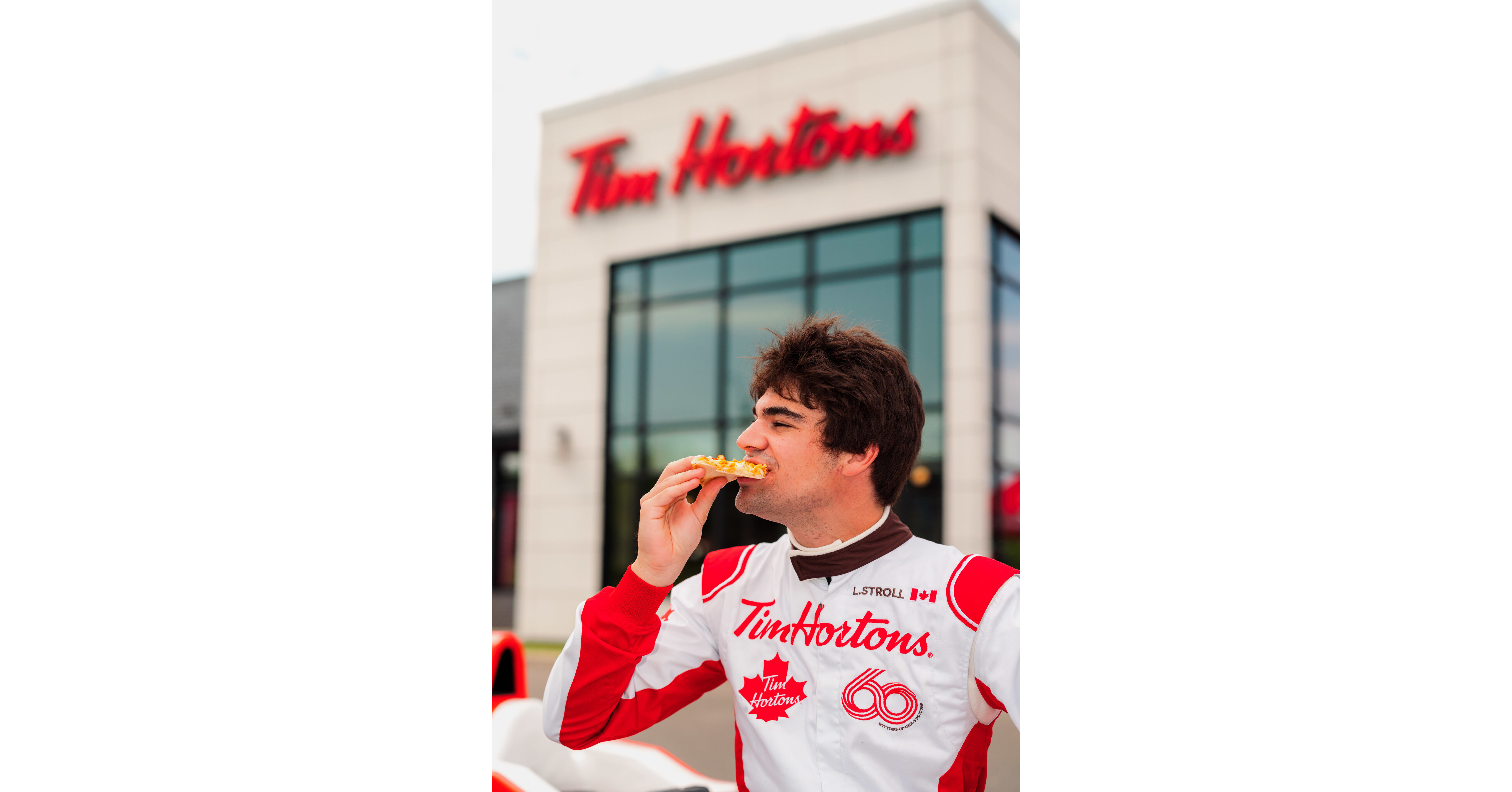Canadian Formula One driver Lance Stroll goes on a unique Tims Run with ...