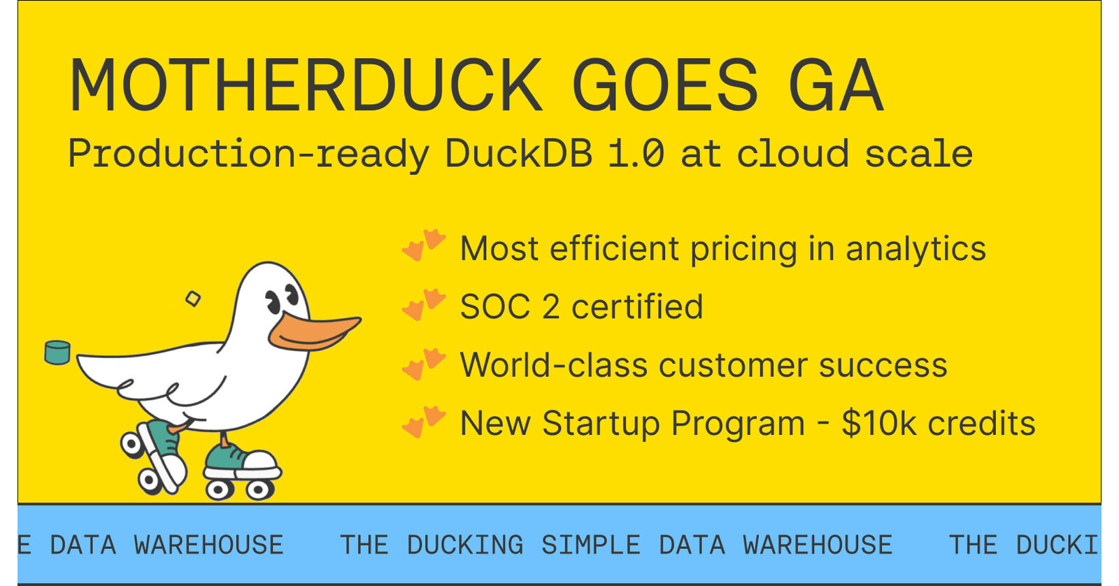 MotherDuck Announces General Availability; Brings Simplicity and Power ...