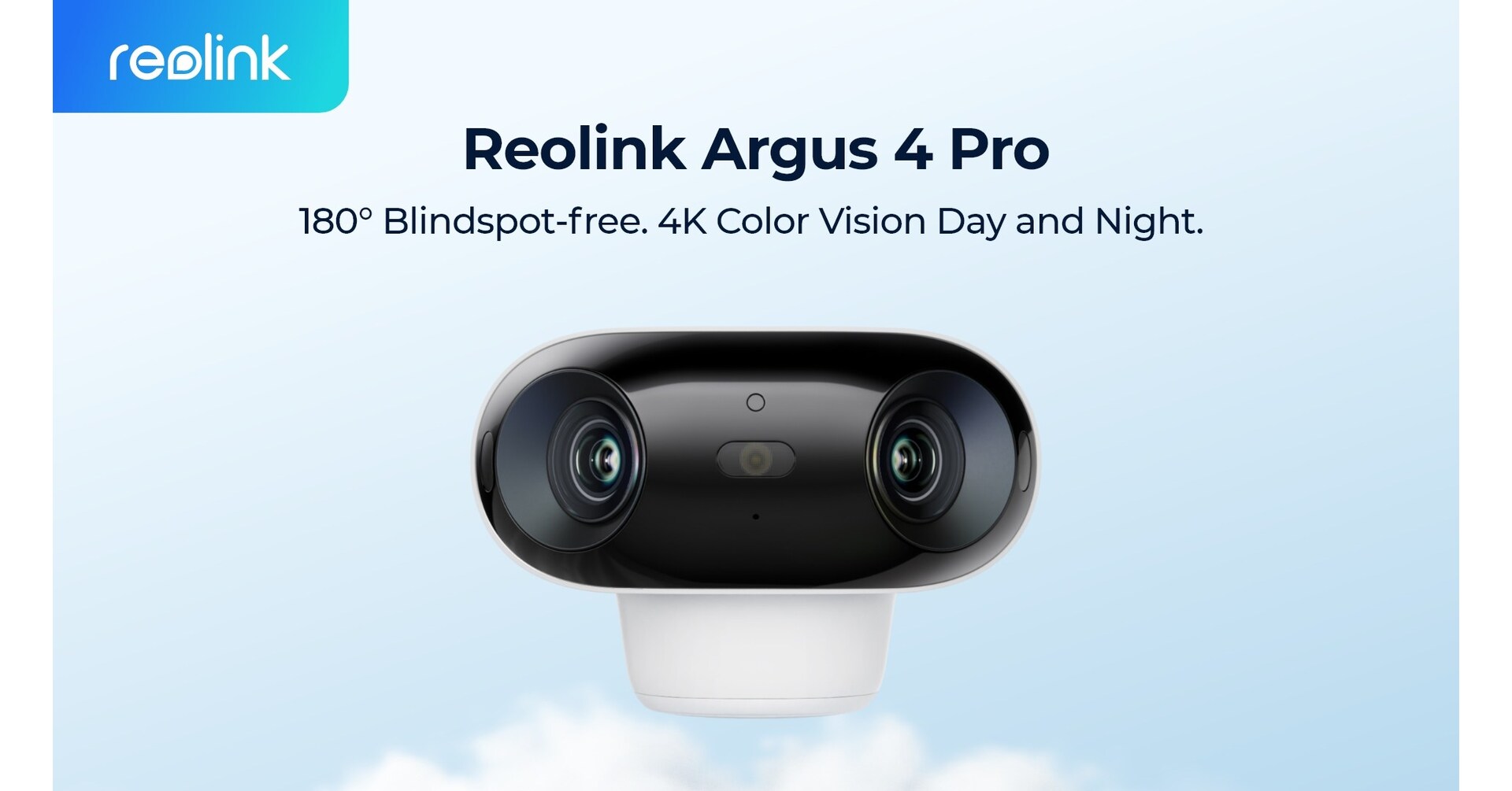 Reolink Announces Argus 4 Pro World's 1st Day & Night Color Vision Home ...