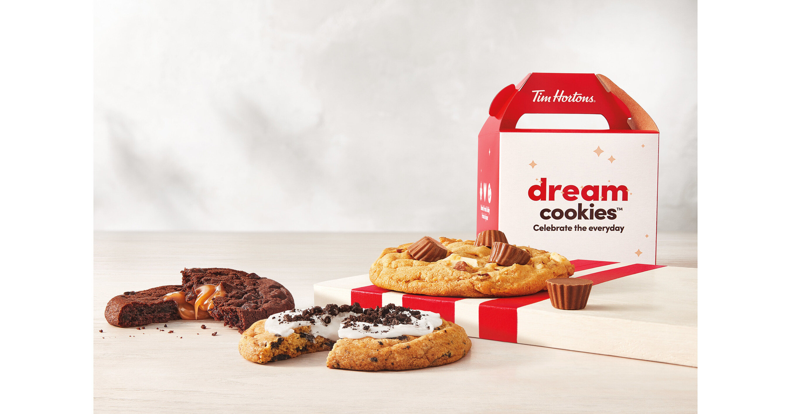 Introducing two new Tim Hortons Dream Cookies flavours - OREO DOUBLE ...