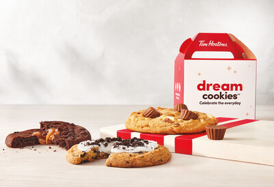 Introducing two new Tim Hortons Dream Cookies flavours - OREO DOUBLE ...