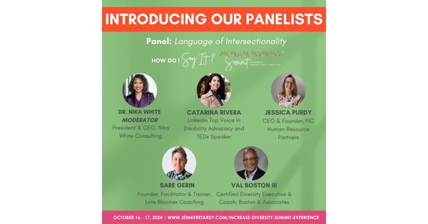Jennifer Tardy Consulting Announces the 2024 Increase Diversity™ Summit: "How Do I Say It?"