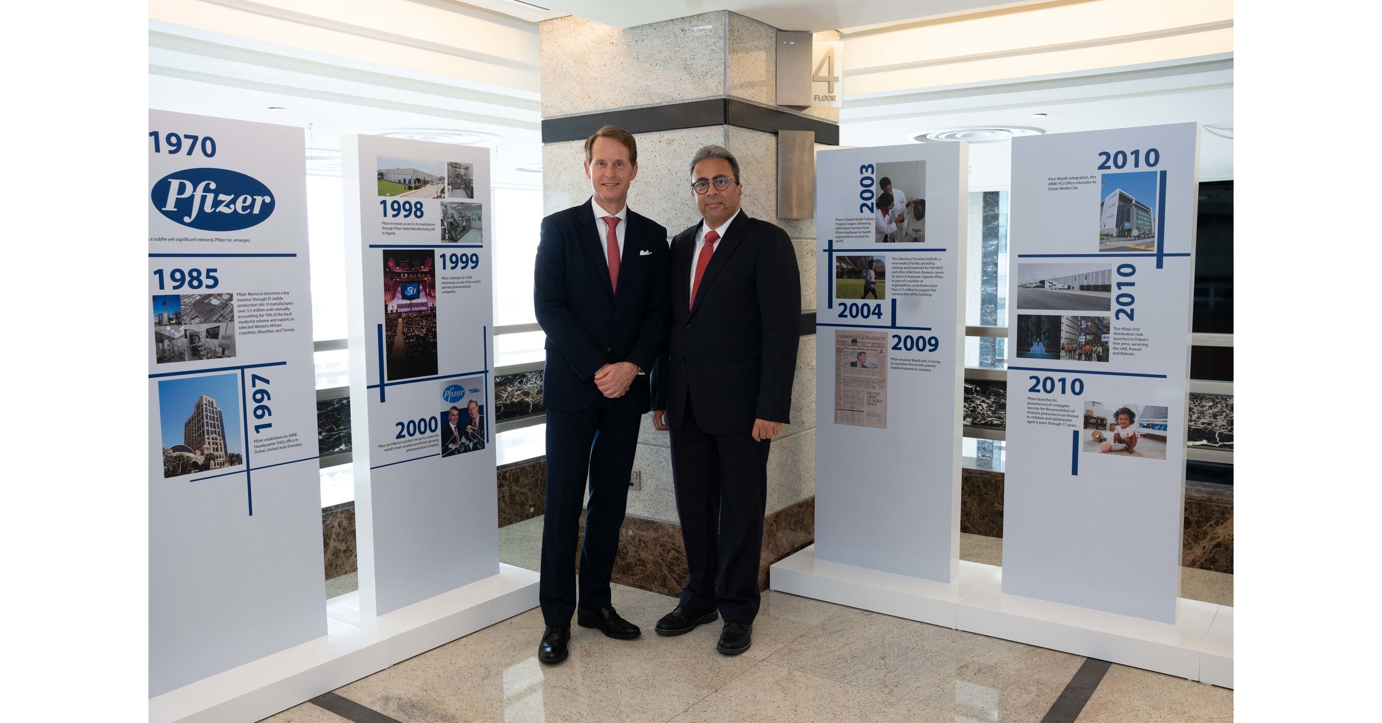 Pfizer Reflects on 175-Year Global Legacy and Decades of Regional ...