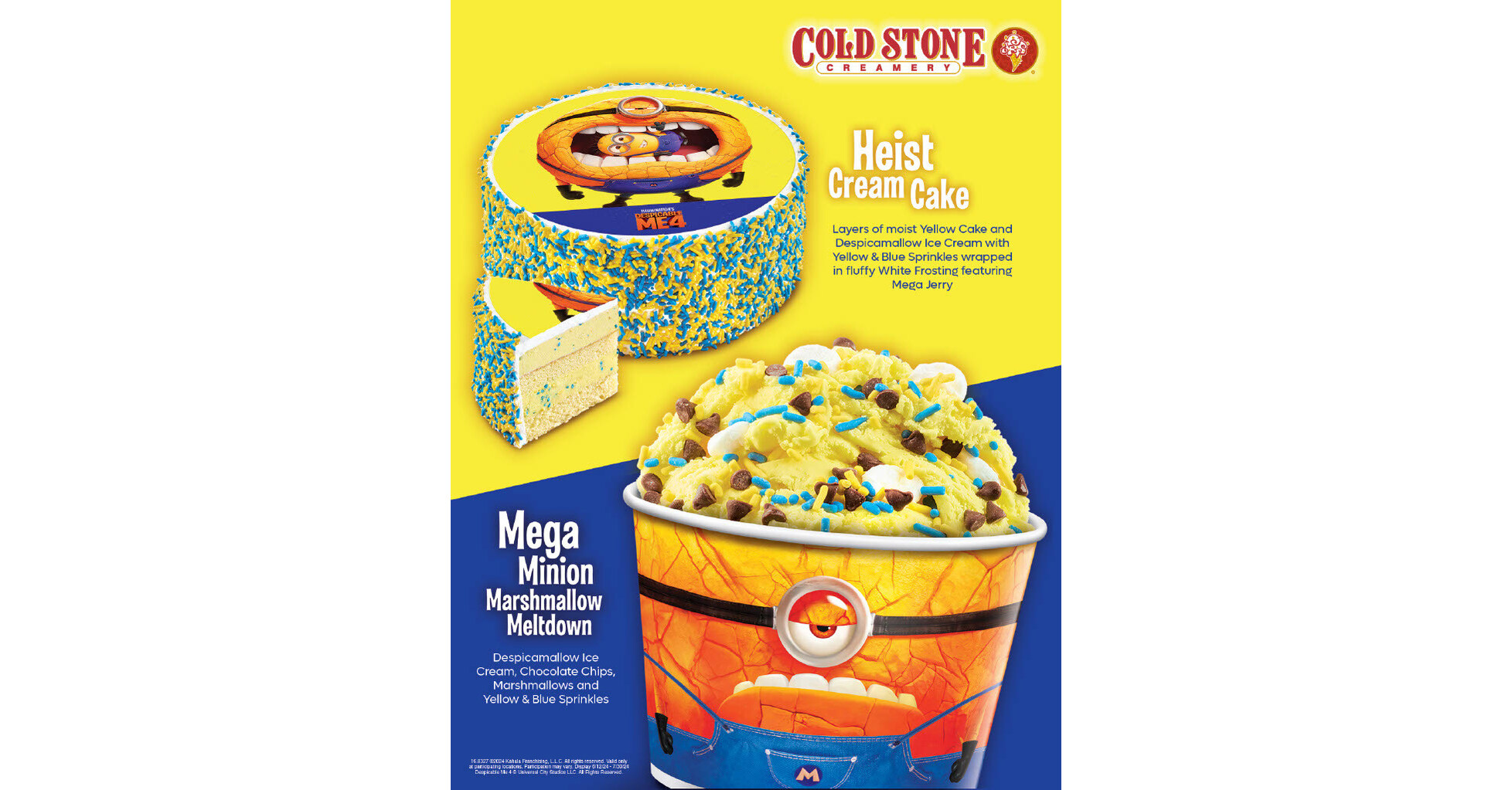 Cold Stone Creamery Creates Minion-Inspired Flavor in Partnership with ...