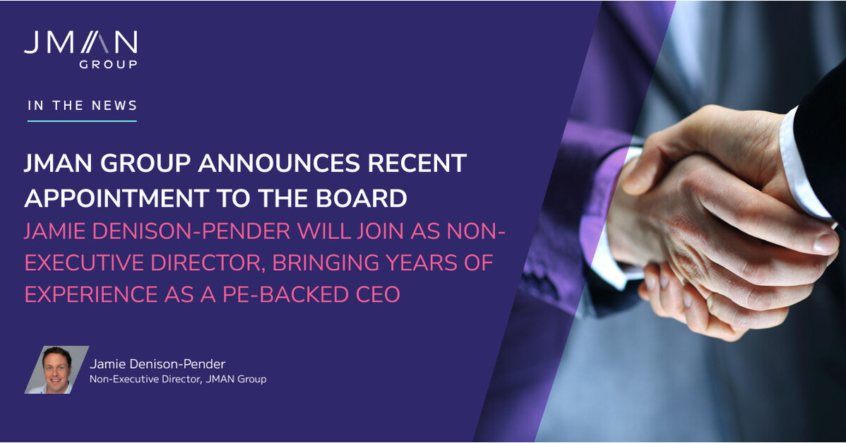 JMAN Group Announces Recent Appointment To The Board