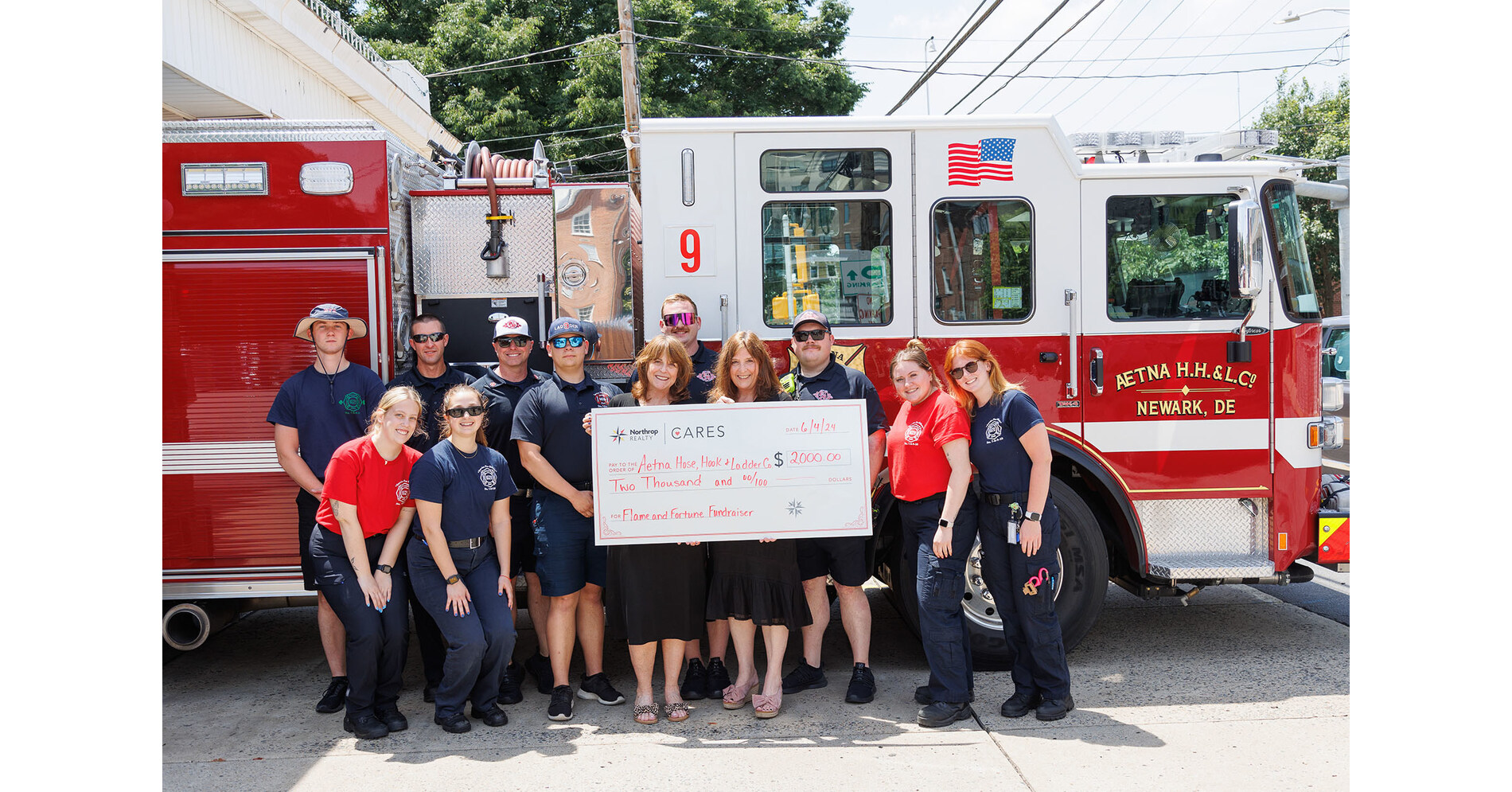 Flame and Fortune Event Hosted by Northrop Realty Newark Raises $2,000 ...