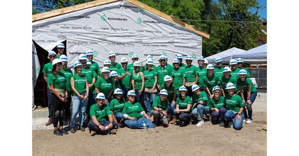 James Hardie Teams Up with Habitat for Humanity to Build Climate-Resilient Homes on Chicago’s ...