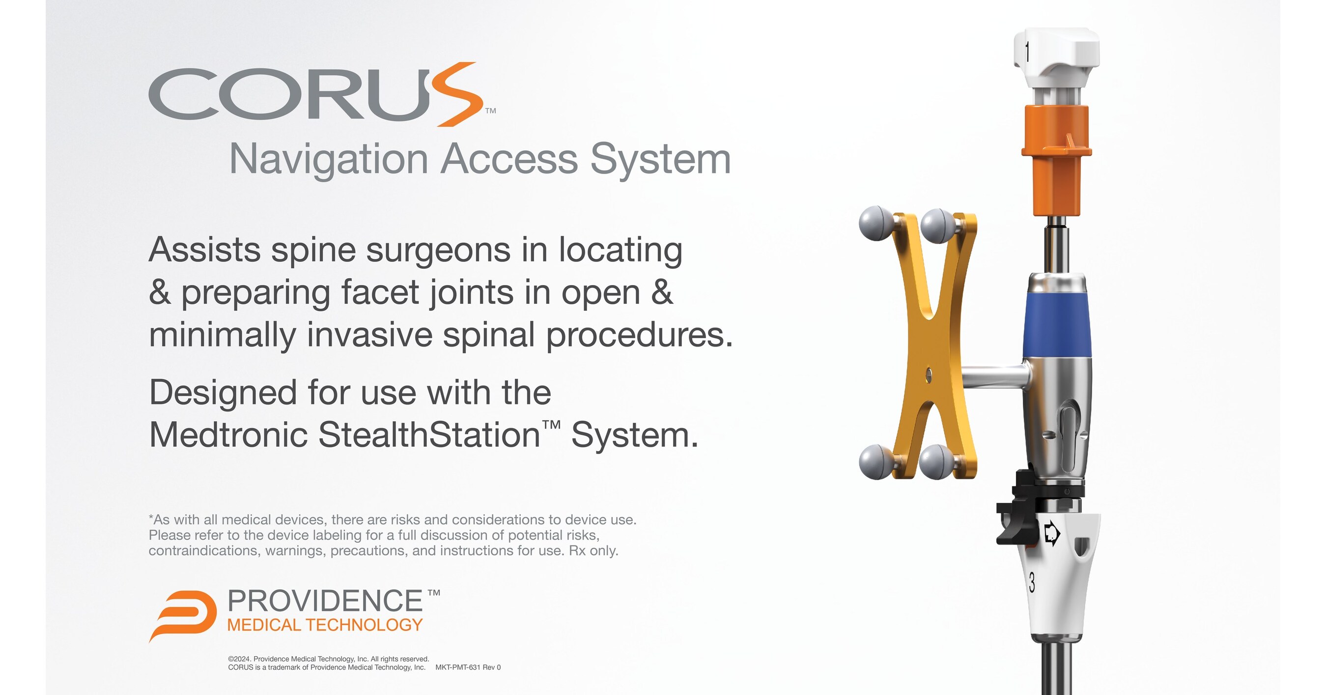 Providence Medical Technology, Inc. Announces FDA Clearance of CORUS ...