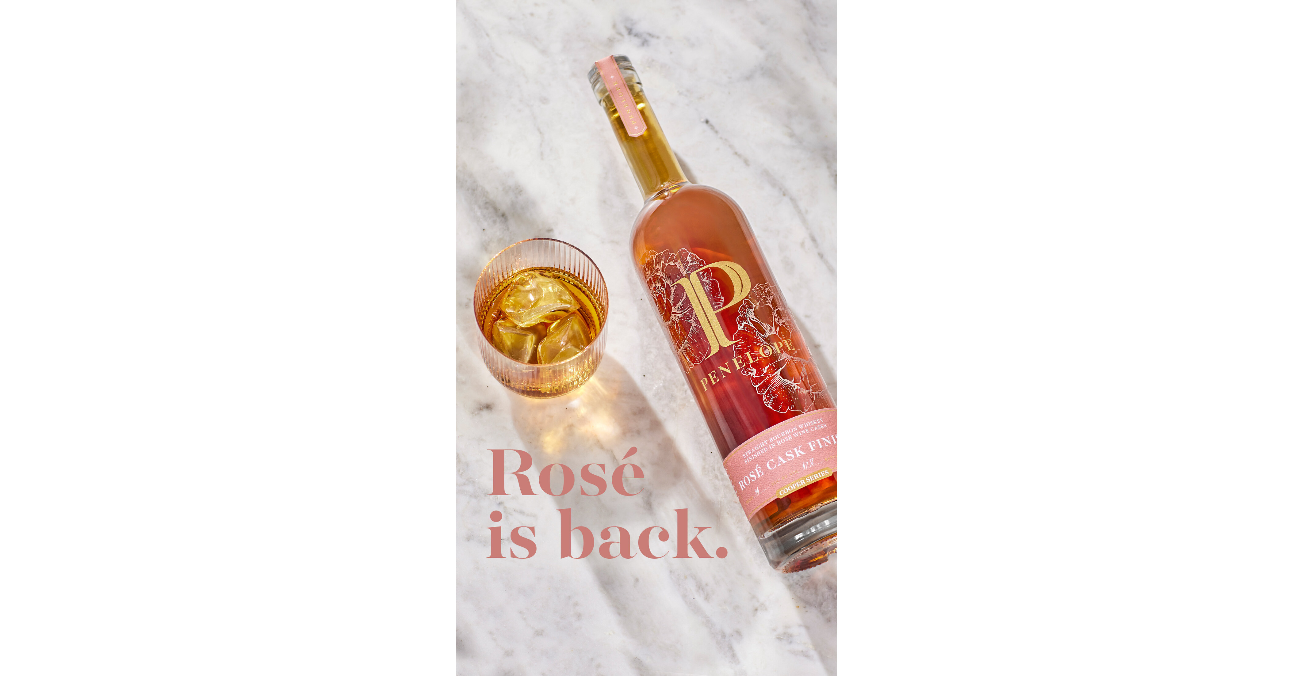 Penelope Bourbon releases Rosé Cask Finish