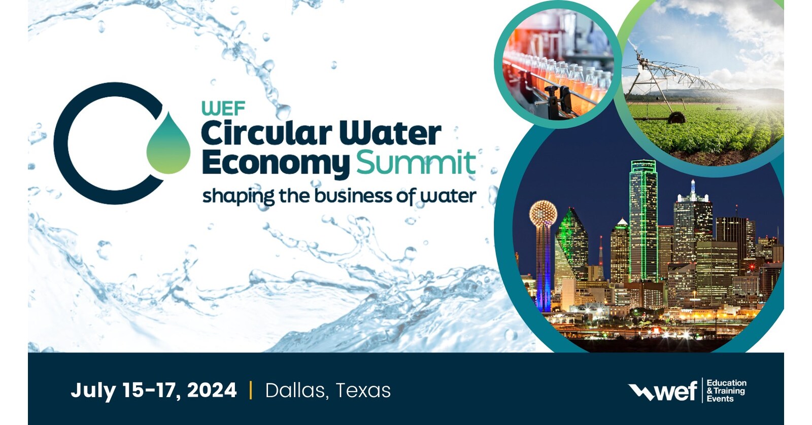 Second Annual WEF Circular Water Economy Summit to Drive Sustainable ...