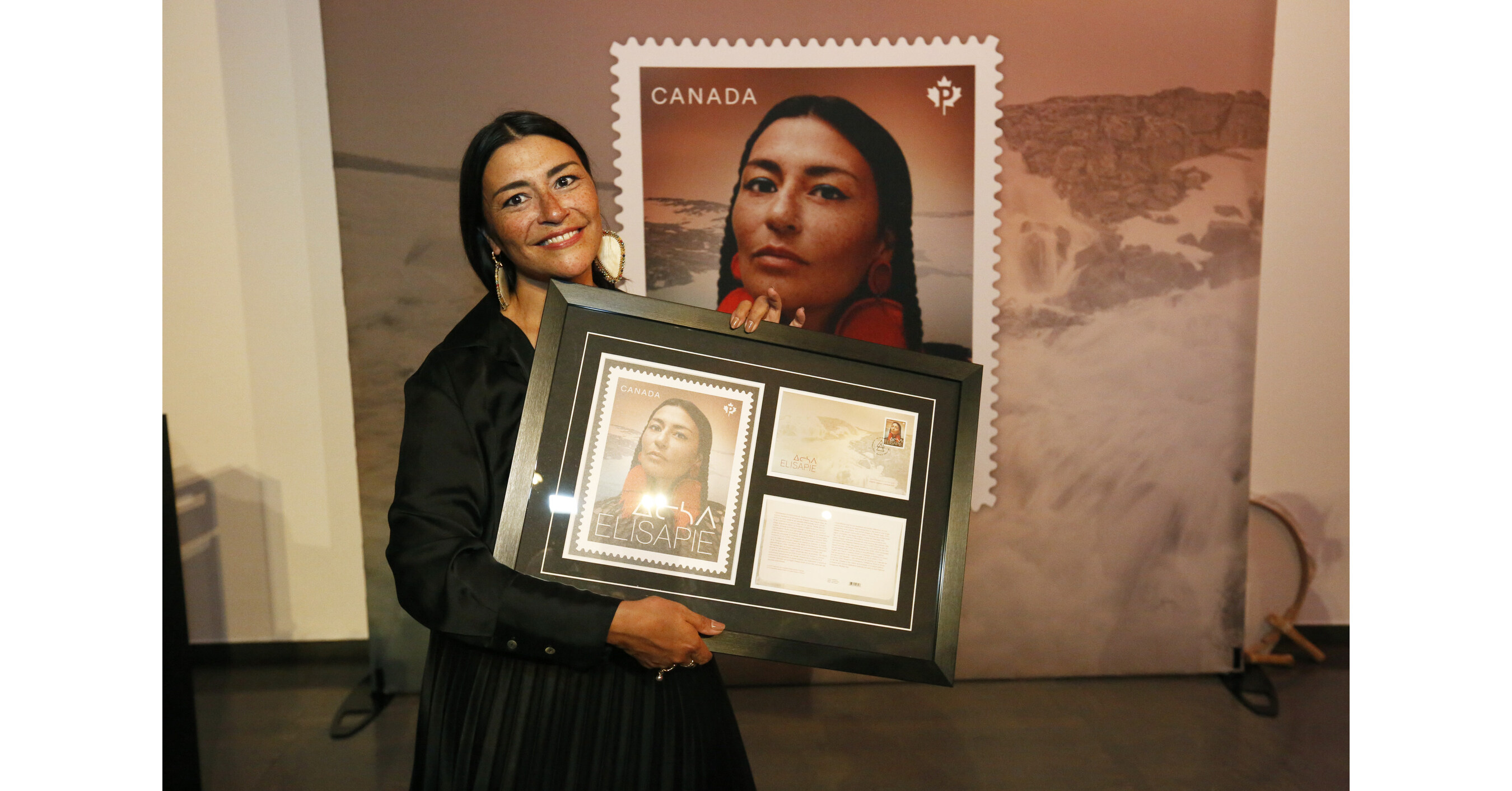 New stamp honours Inuk singer-songwriter, filmmaker and activist Elisapie