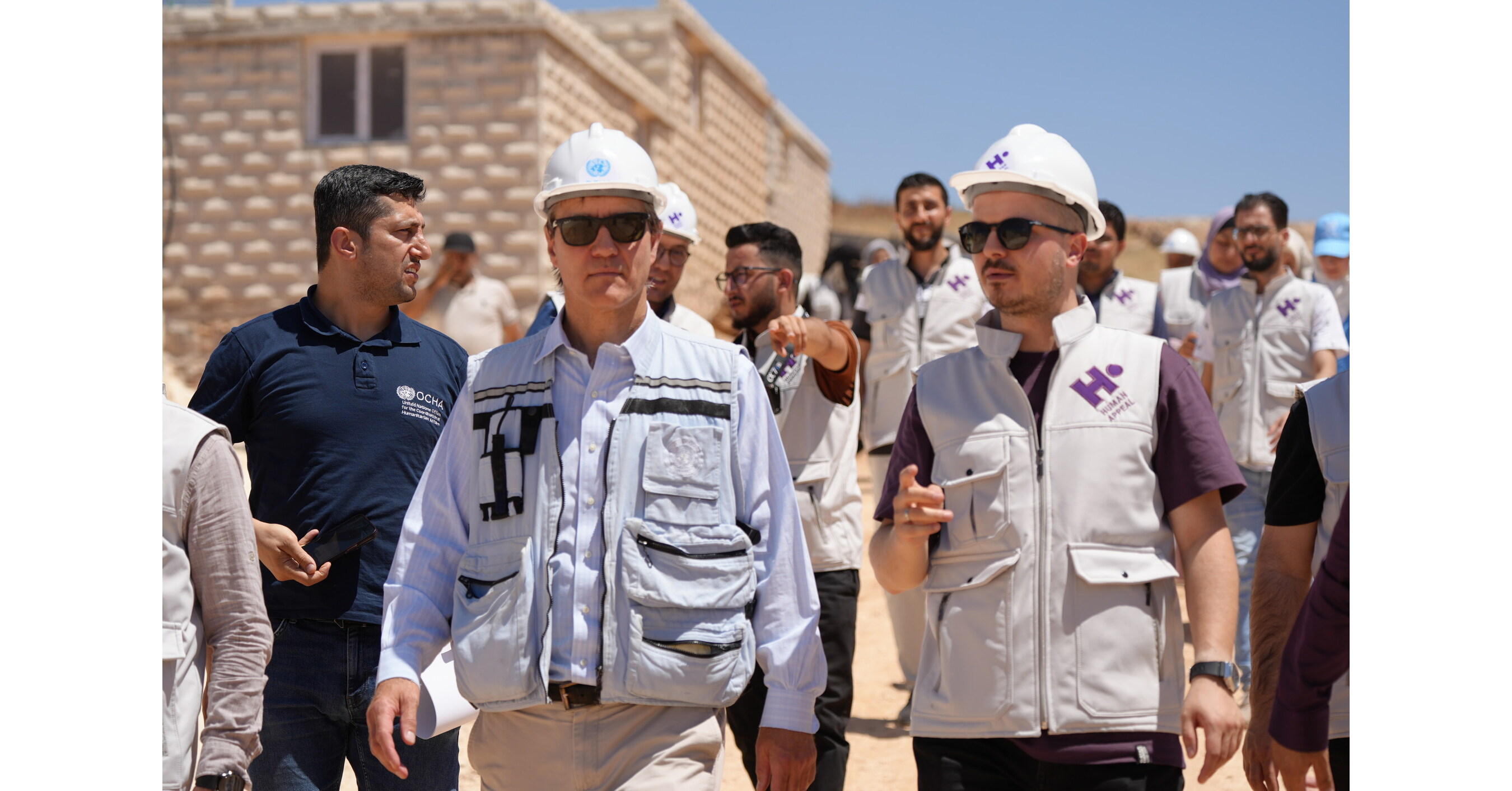 UN OFFICIALS VISIT HUMAN APPEAL PROJECT FOR 1500 FAMIILIES IN NORTHWEST ...