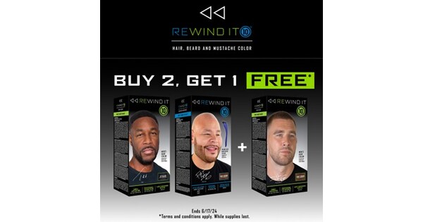 Rewind It 10 Celebrates Father's Day with Buy 2, Get 1 Free Sale!