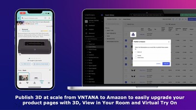 VNTANA Brings 3D Assets at Scale to Amazon.com as the first to integrate with Amazon's 3D ...
