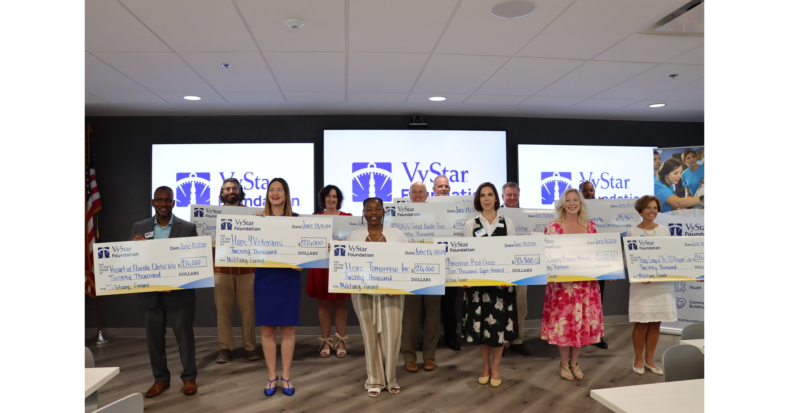 VyStar Foundation Awards Grants to 12 Military and Veterans Nonprofits